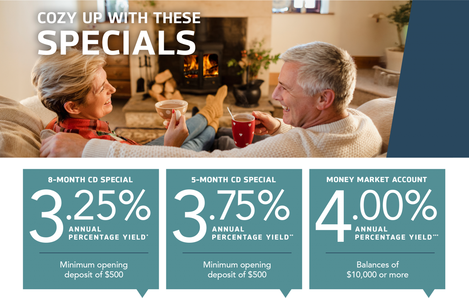 Middlefield Bank CD Specials